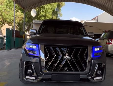 Pajero Black Hawk Kit — Mitsubishi Pajero (4G), 3 л, 2008 года | тюнинг ...