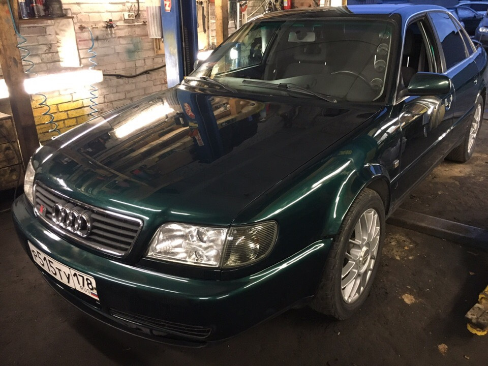 Оптика на зиму. — Audi S6 (C4), 2,2 л, 1996 года | стайлинг | DRIVE2