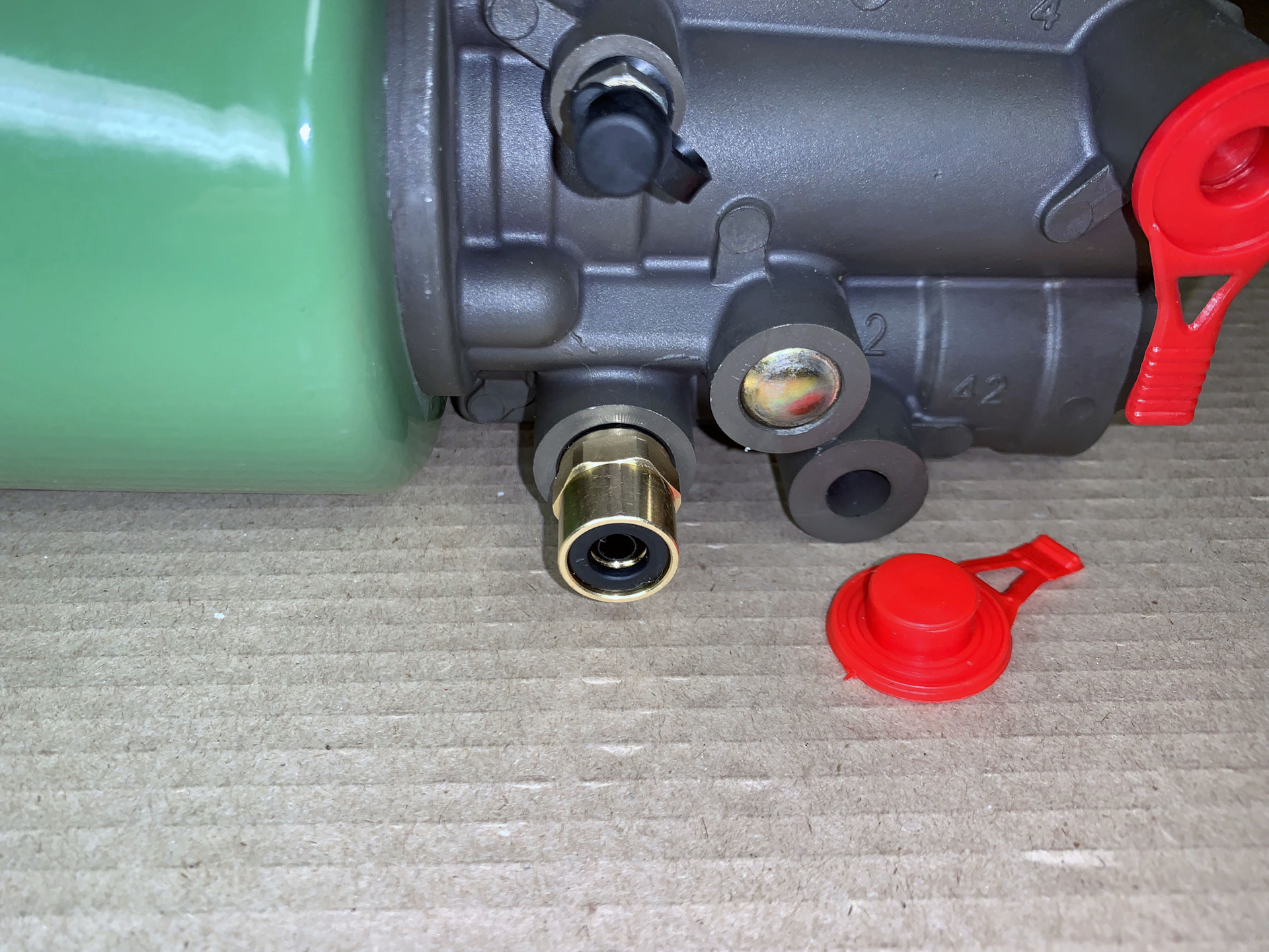 83. Замена ПГУ и прокачка сцепления — Ikarus 280-33M, 9,9 л, 1996 года ...