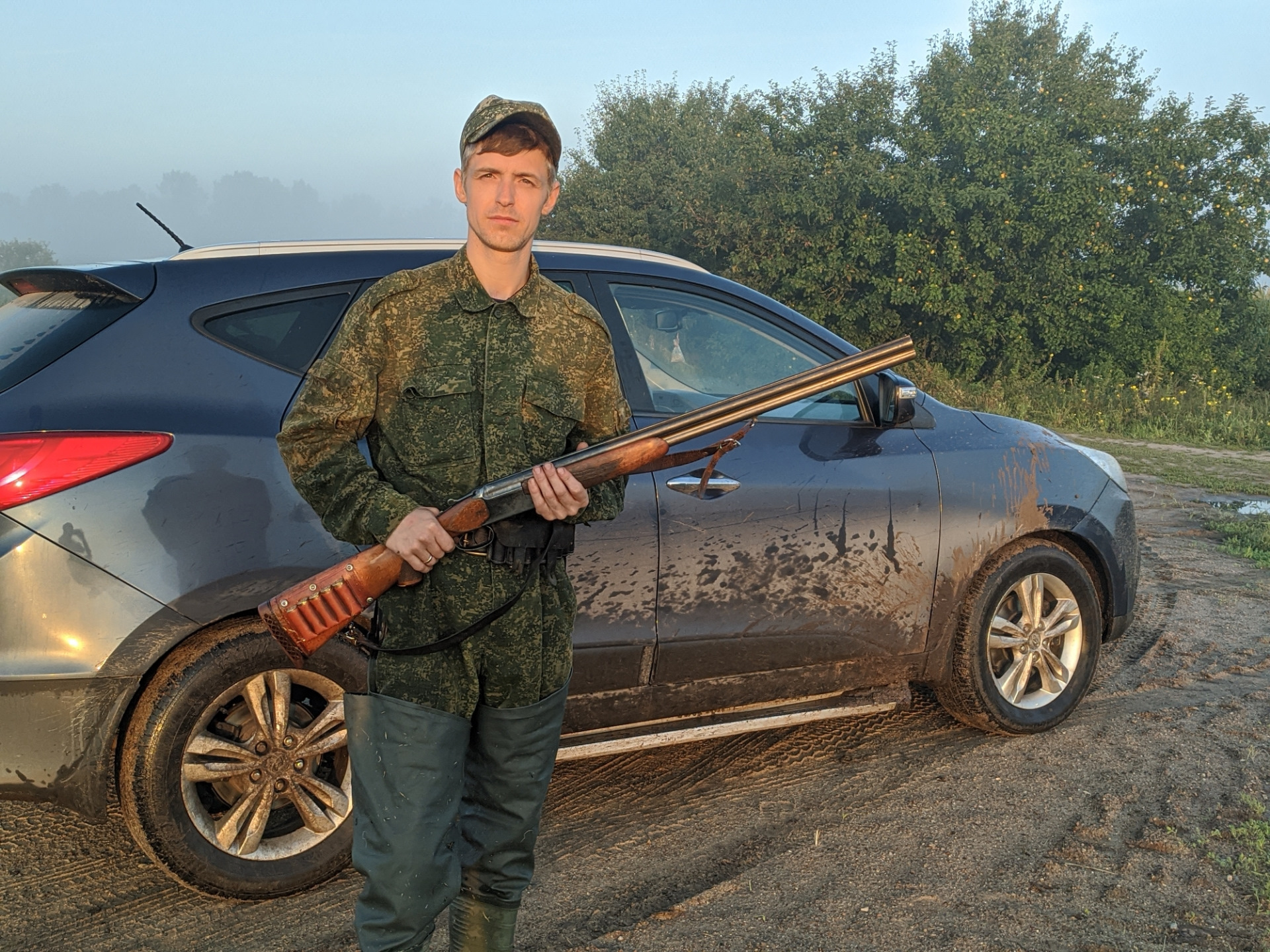 Первые полевые… или пылевые?) — Hyundai Tucson (LM), 2 л, 2010 года ...