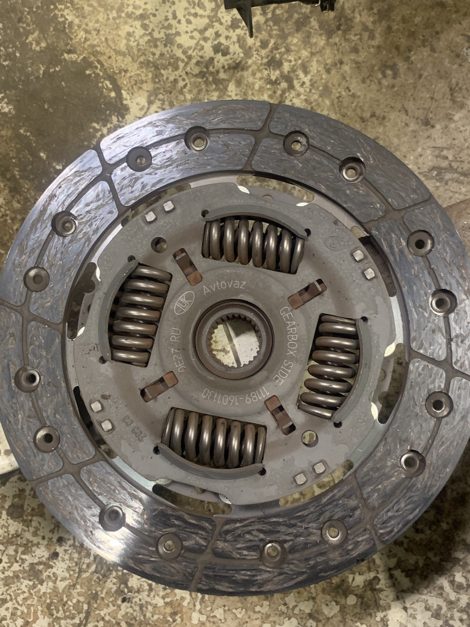 ТО-7 и замена сцепления и масла в коробке — Lada Largus Фургон, 1,6 л ...