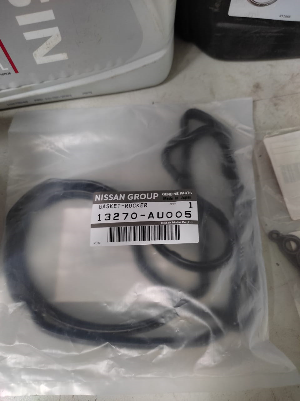 Заменили прокладку клапана вентиляции — Nissan Almera II (N16), 1,5 л ...