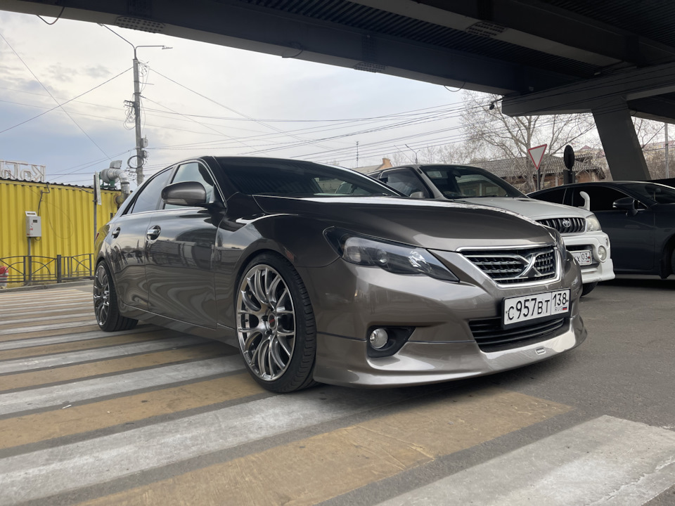 Rays G16 — Toyota Mark X (GRX130), 2,5 л, 2010 года | тюнинг | DRIVE2