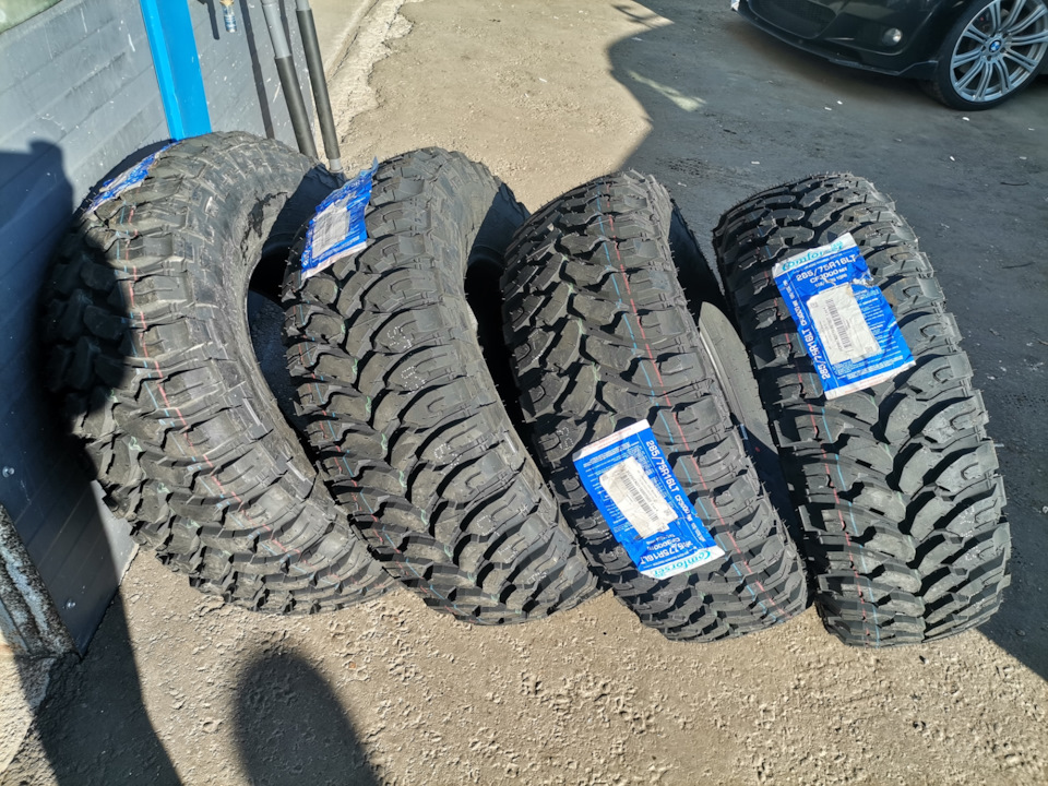 Новые тапки Comforser cf3000 285 85 r16 — Mitsubishi Pajero Sport (1G ...