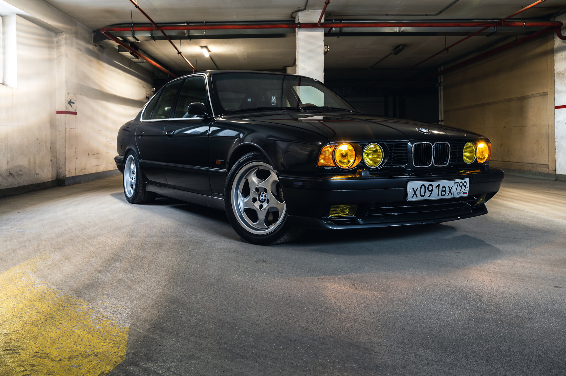 Фотосет перед зимней спячкой 5 — BMW 5 series (E34), 4,4 л, 1990 года | фотография | DRIVE2