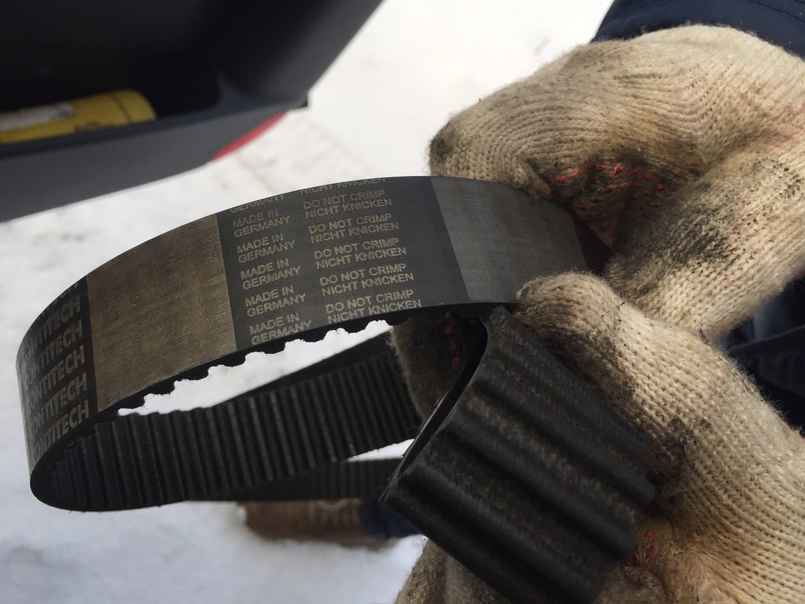 Замена ГРМ, роликов, помпы, насоса ГУРа. — Hyundai Tucson (JM), 2,7 л ...