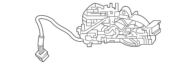 7632B631 Привод складывания левого зеркала Mitsubishi | Запчасти на DRIVE2