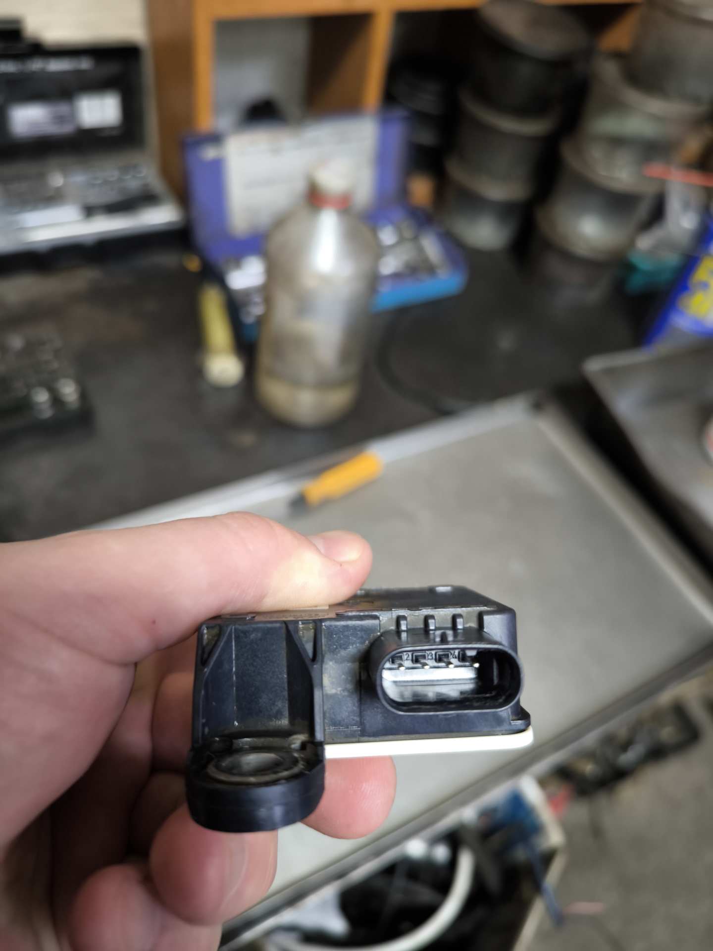 Датчик твёрдых частиц (часть 2): Попытка диагностики датчика, ошибки ...