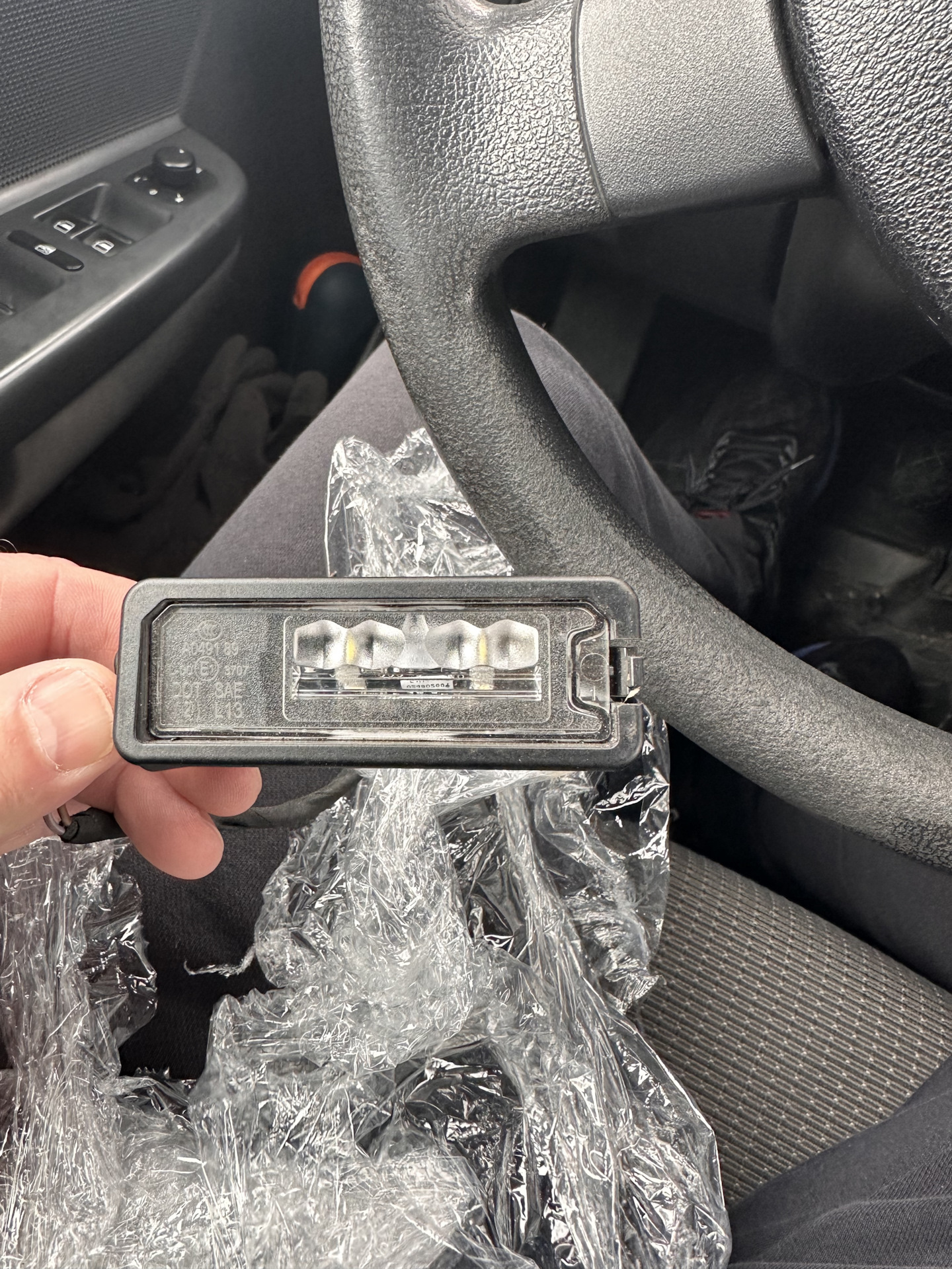 Светодиодная подсветка заднего номера Golf r32 — Volkswagen Golf R Mk5 ...