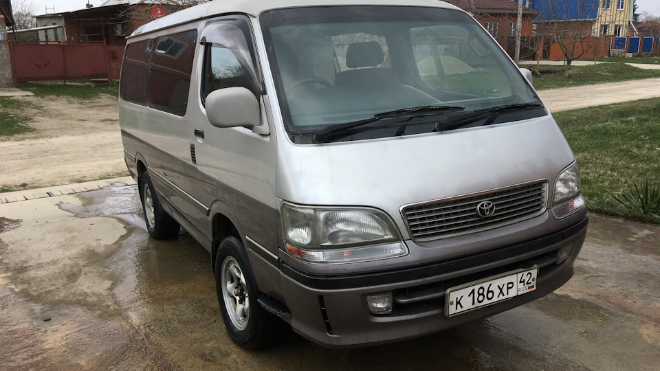 Toyota HiAce (H100) 3.0 дизельный 1996 | 3.0 turbo super custom на DRIVE2