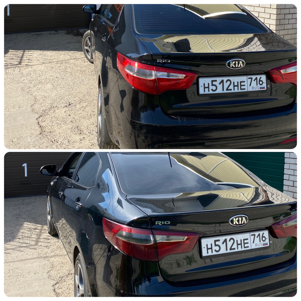 Притемнение и защита фонарей — KIA Rio (3G), 1,4 л, 2014 года | тюнинг ...