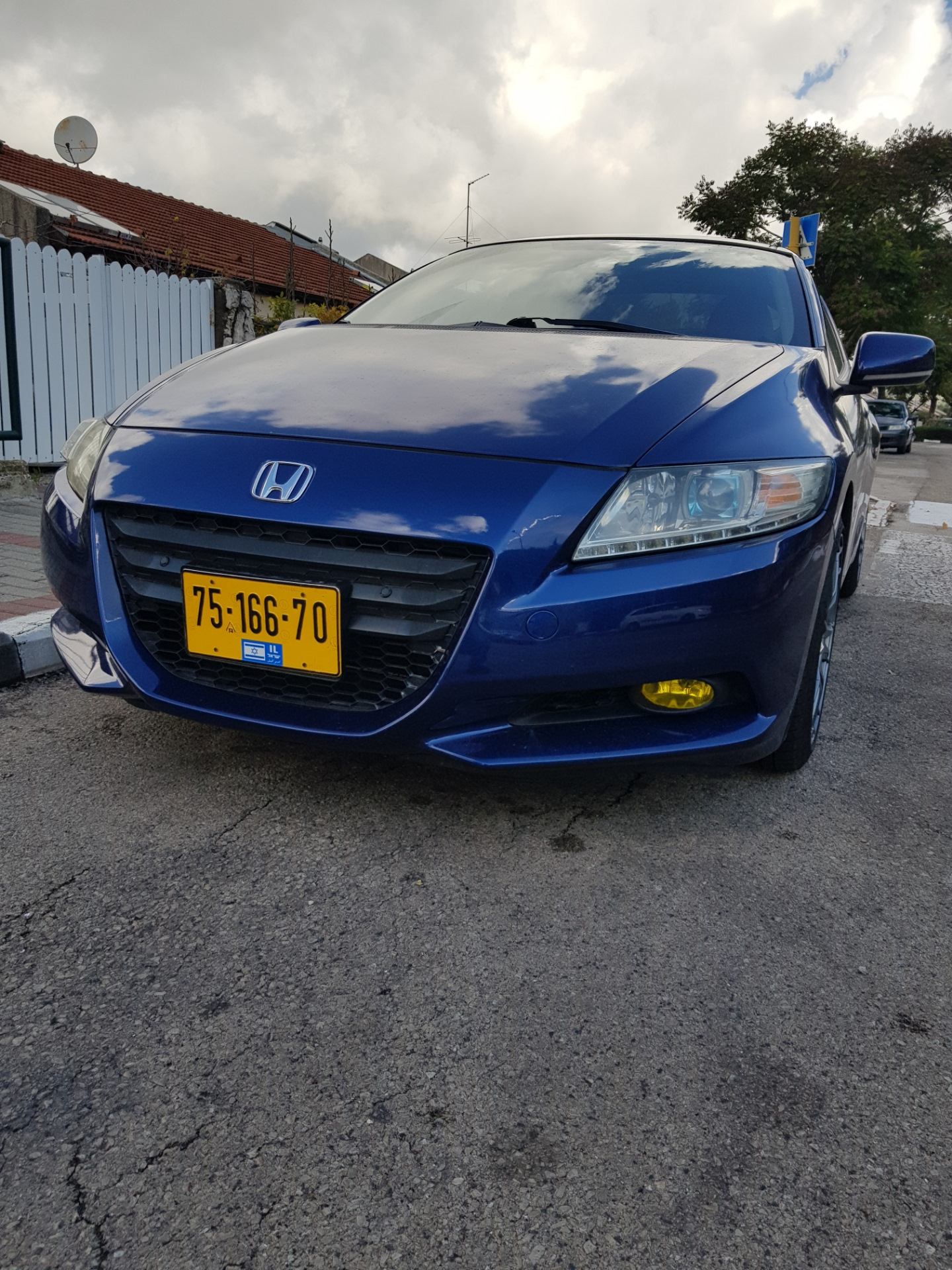 Тонер, ветровики и госномера — Honda CR-Z, 1,5 л, 2012 года | стайлинг | DRIVE2