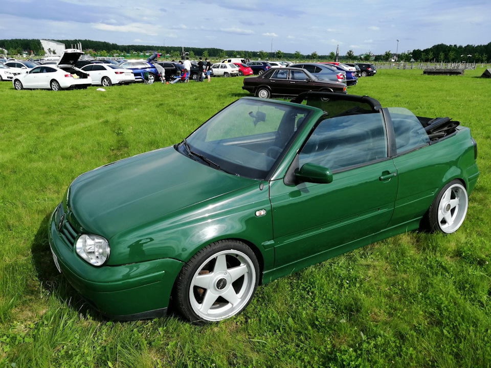 Первый фото в 2019 г. на VAGBURG — Volkswagen Golf Cabriolet Mk4, 2 л ...