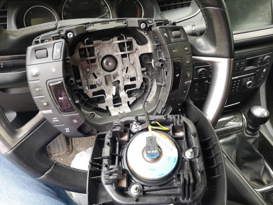 Зуммер поворотников на Citroen C5 X7 — Citroen C5 (2G), 2,2 л, 2008 ...