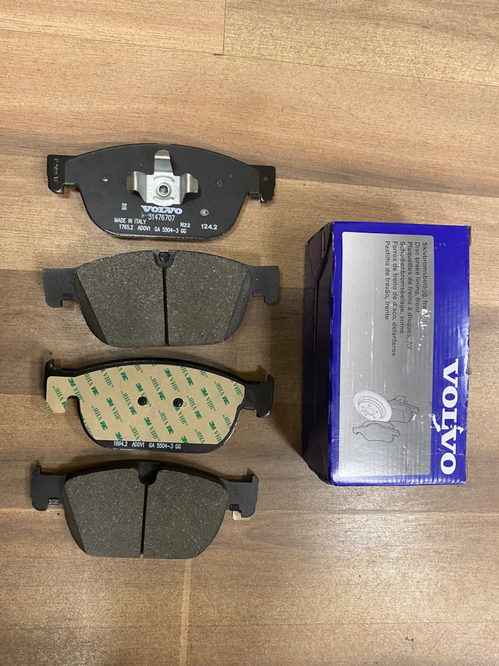 32373186 Колодки тормозные передние Volvo | Запчасти на DRIVE2