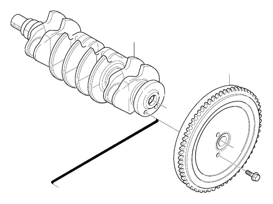 31325435 Уплотнение маховика Volvo | Запчасти на DRIVE2