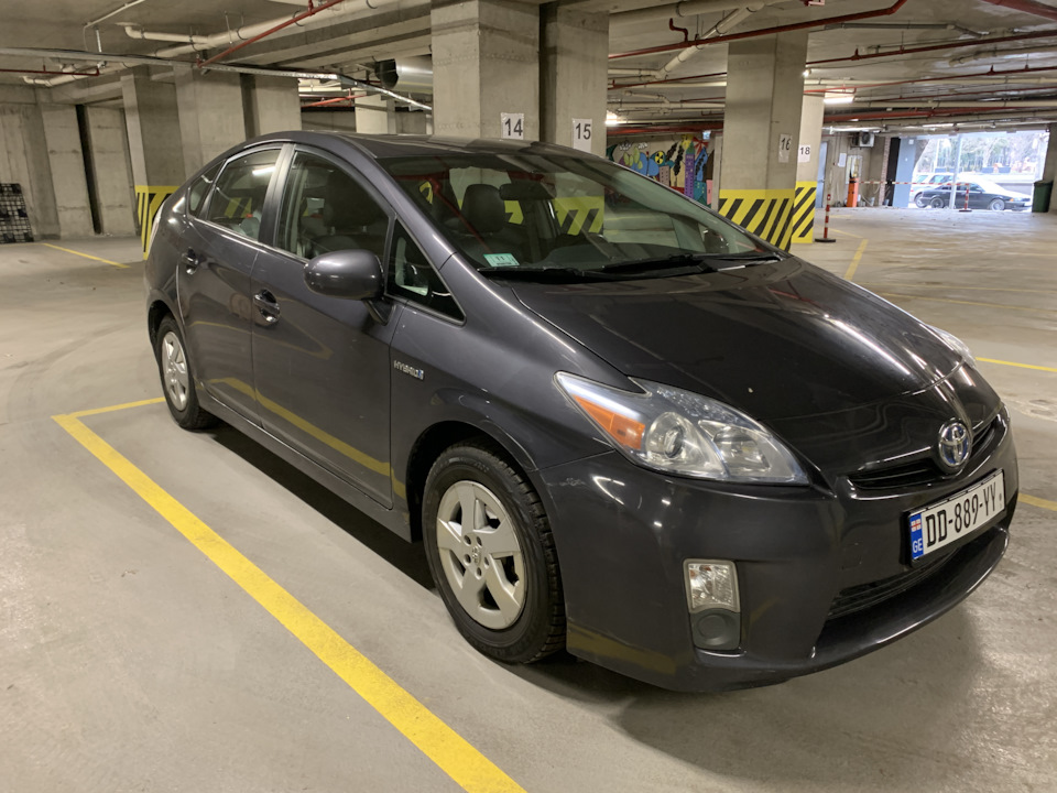 Ну вот и прощай Grey Goose — Toyota Prius (30), 1,8 л, 2010 года ...