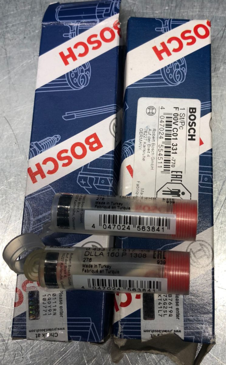 F00VC01331 КОМПЛЕКТ КЛАПАНОВ BOSCH | Запчасти на DRIVE2