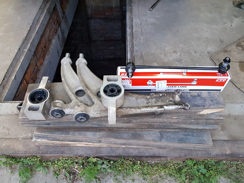 Замена передних сайлентблоков и передних стоек стабилизатора ...