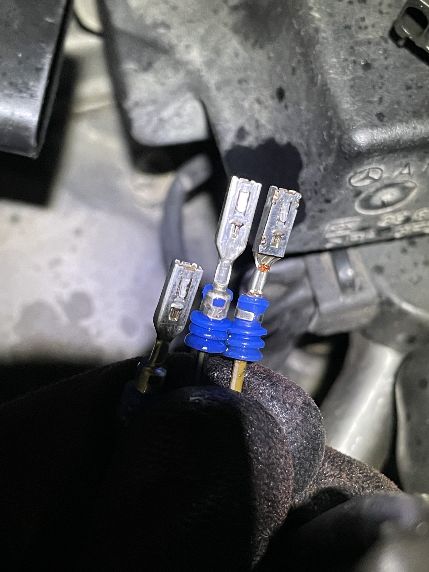 Разьем катушки — Mercedes-Benz M-Class (W163), 3,2 л, 2001 года ...