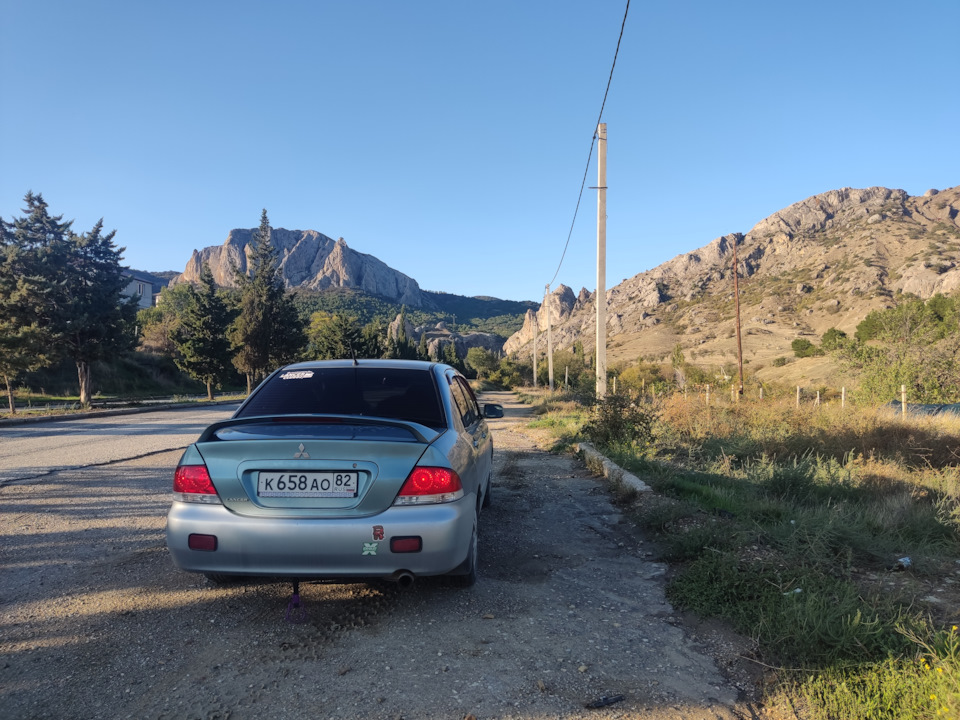 Поездка в Солнечную Долину и обновочки — Mitsubishi Lancer IX, 1,6 л, 2005 года | аксессуары ...