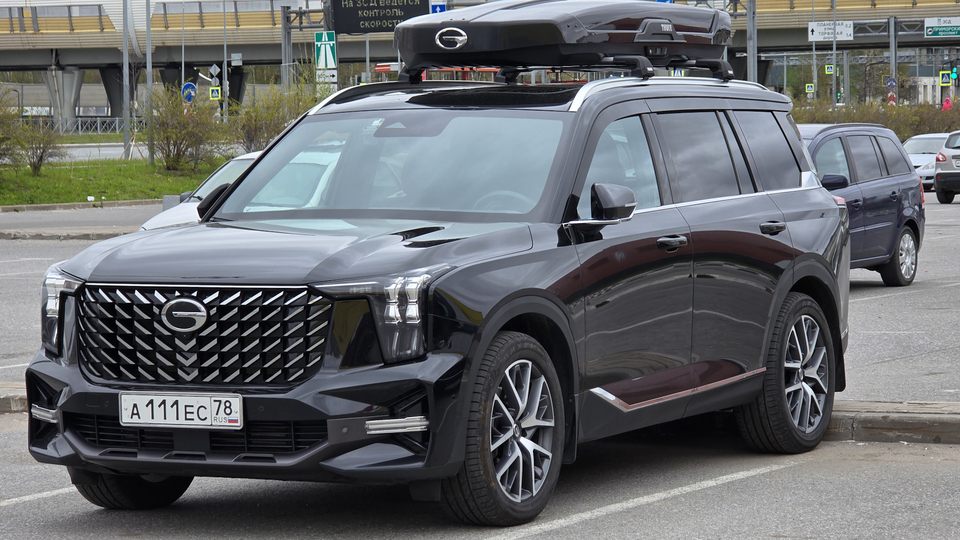 GAC GS8 (2G) 2.0 бензиновый 2023 | Black Rocket на DRIVE2