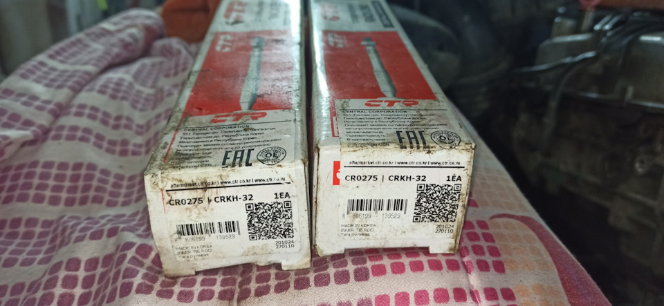 Замена передних верхних рычагов на кастомные с шаровой от газ 3110, замена рулевых тяг ...