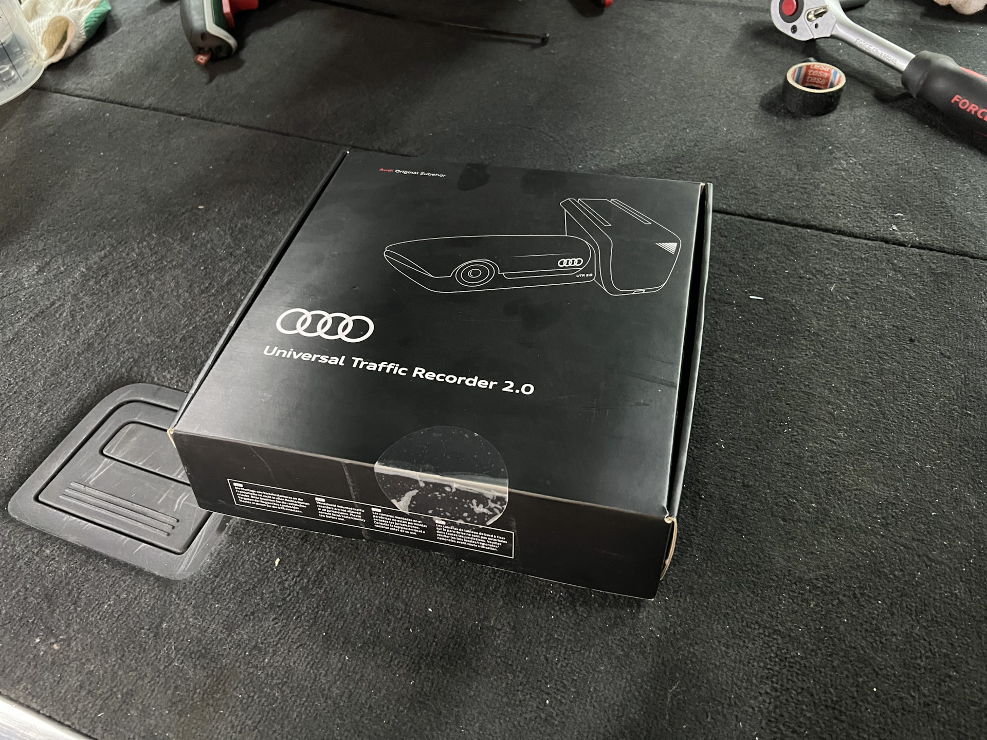 НеРестайлинг — Оригинальный видеорегистратор Audi — Audi Q7 (2G), 3 л ...