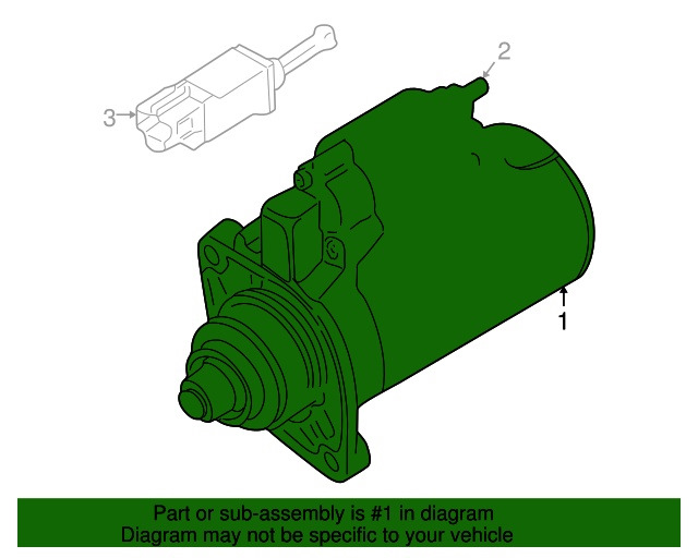 02A911023L Стартер 1,1kw-12v / A3 1.8T 9/96~, VW Bora 2.0 10/98~, Golf ...