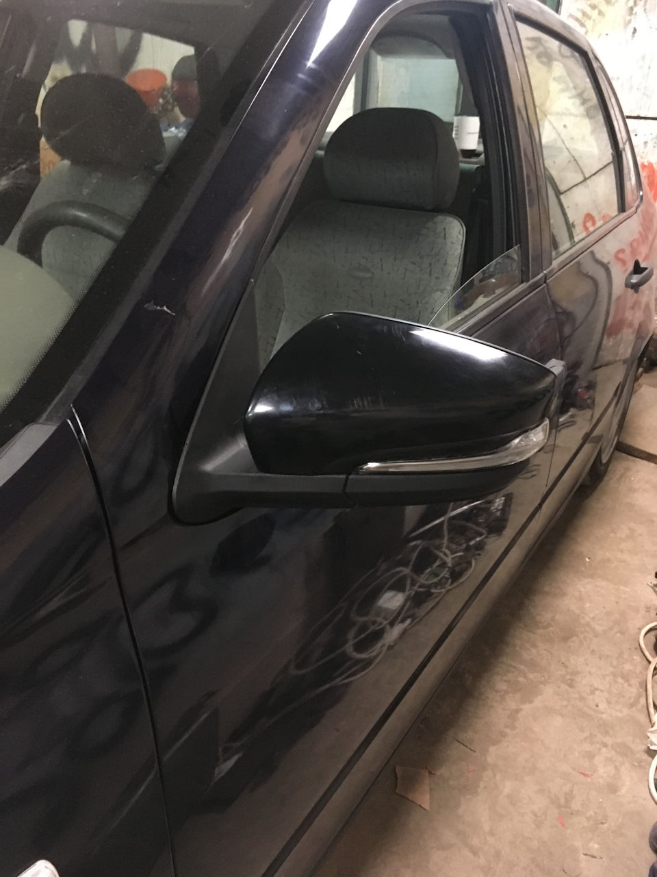 Зеркала SE. Ксенон в дальний свет. — Lada Калина седан, 1,6 л, 2007 ...