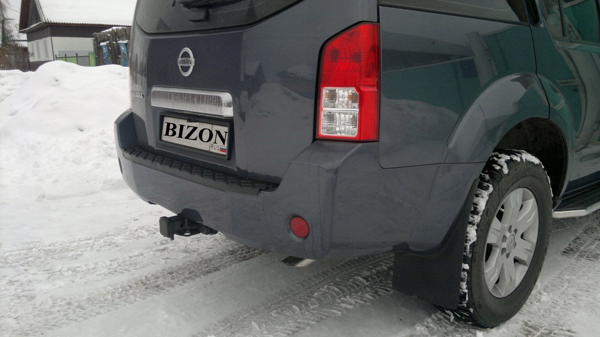 Фаркоп на Nissan Pathfinder R51 — Фаркопы БИЗОН на DRIVE2