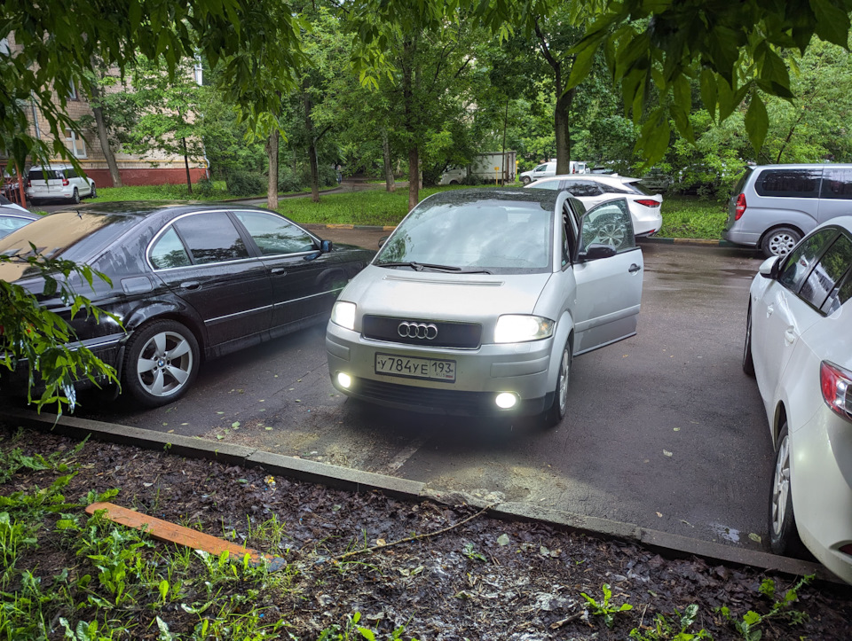 Очень много света led 130w 🔆🔆🔆 — Audi A2, 1,4 л, 2001 года | аксессуары ...