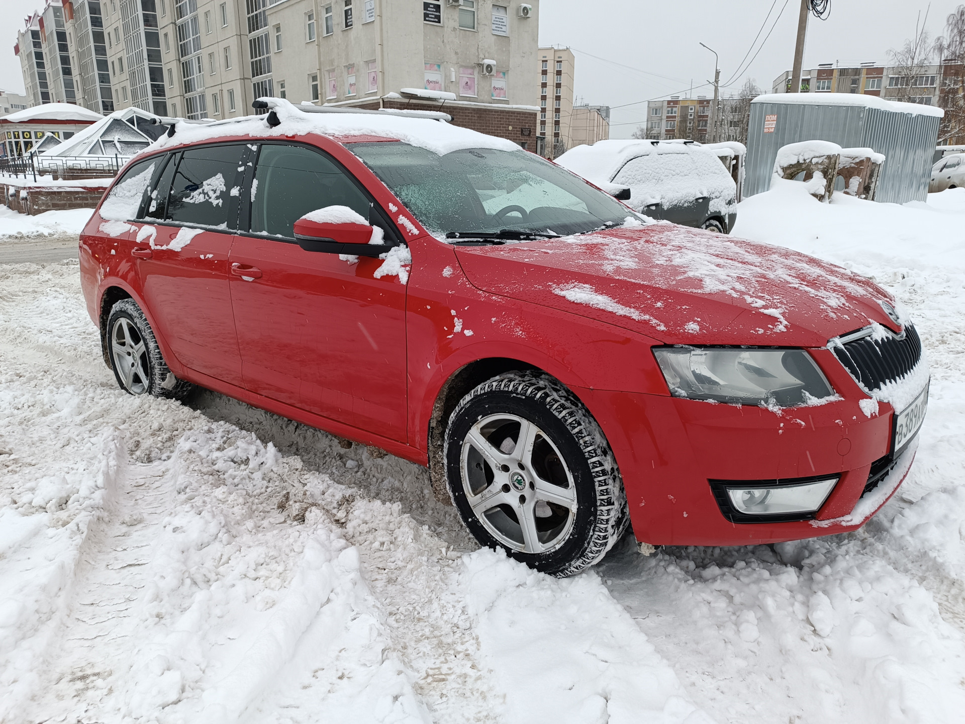Фото 2 после покраски — Skoda Octavia Combi A7 Mk3, 1,6 л, 2014 года | фотография | DRIVE2