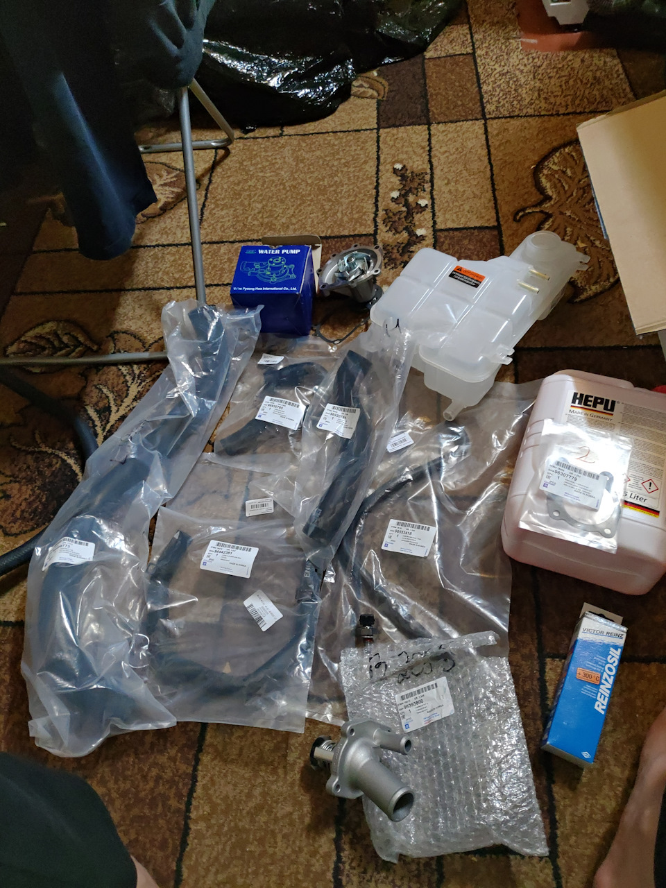 Боремся с болячками — Chevrolet Epica, 2 л, 2011 года | запчасти | DRIVE2