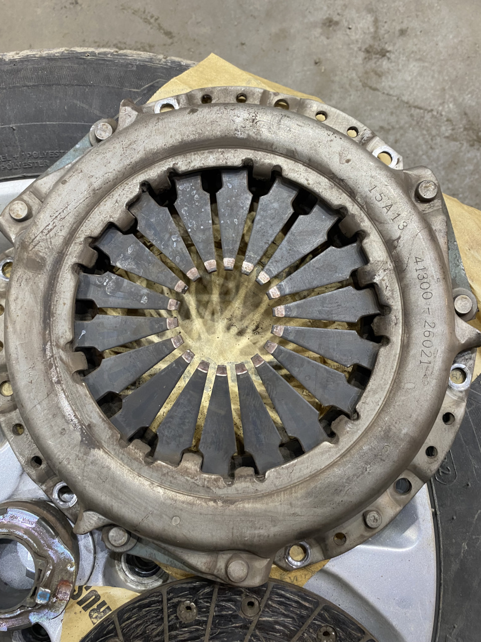 4130026021 Корзина сцепления KIA HYUNDAI | Запчасти на DRIVE2