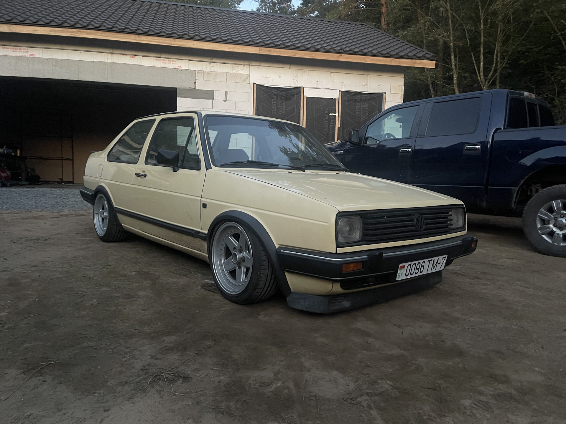 Пшшшш пш или пристрелочная установка пневмостоек — Volkswagen Jetta II ...