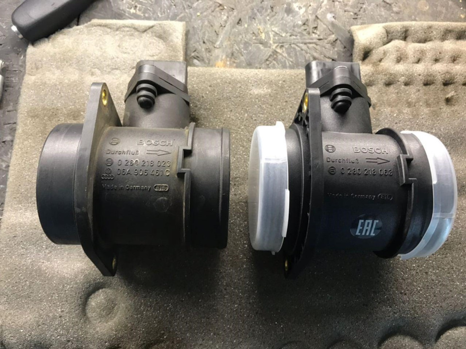 Замена ДМРВ. — Audi A3 (8L), 1,8 л, 1999 года | электроника | DRIVE2