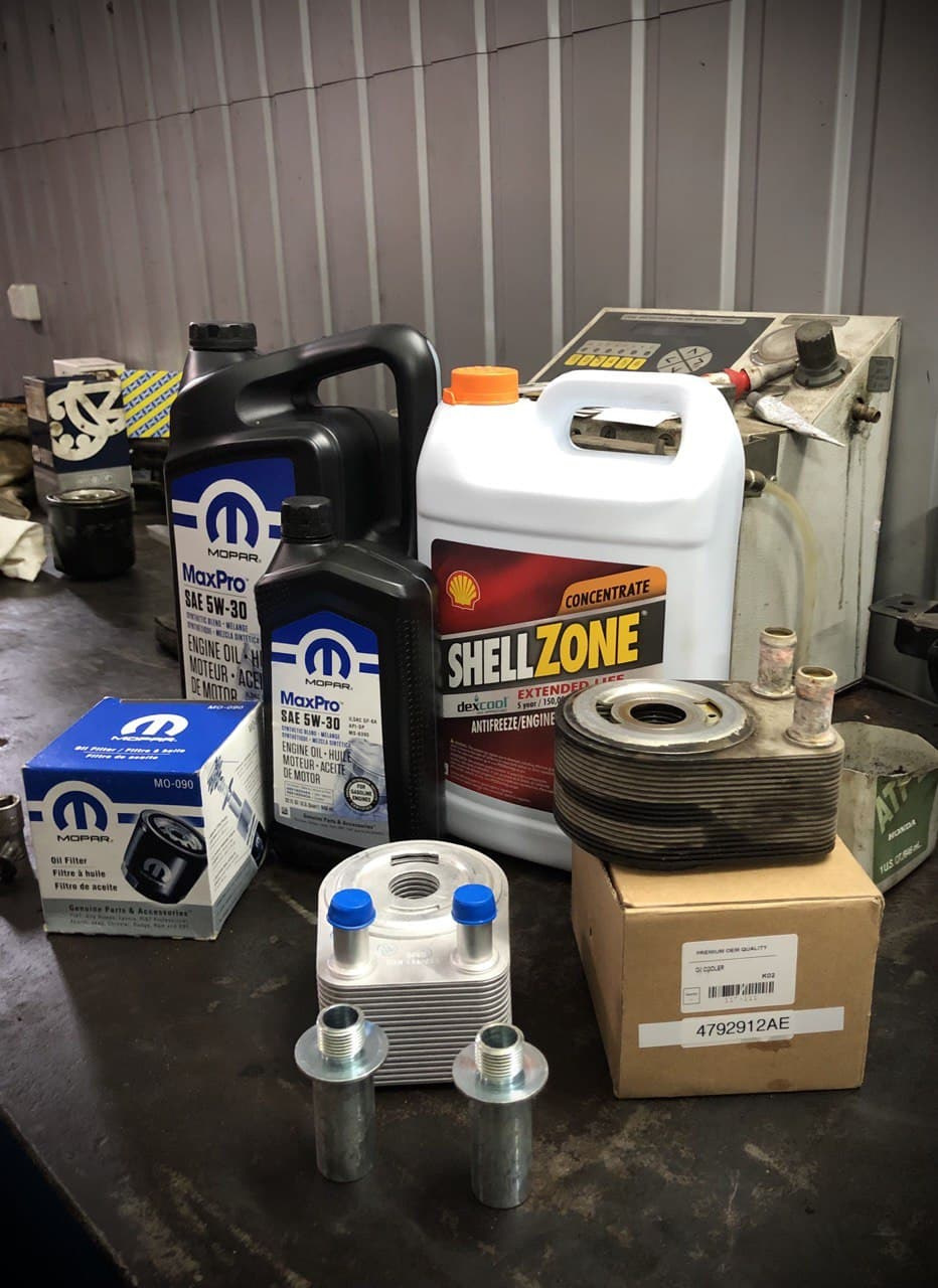 Обслуживание Системы охлаждения (Замена Радиатор, Теплообменник ...