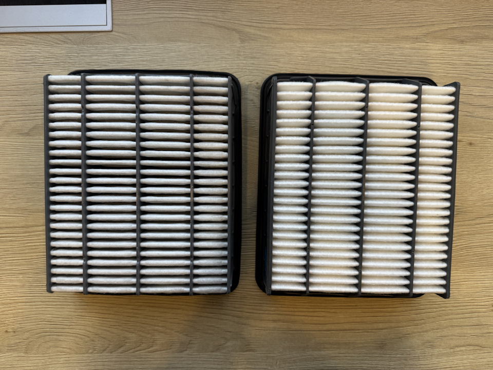 Воздушный фильтр 17801-11130 оригинал и подделка — Toyota Land Cruiser ...