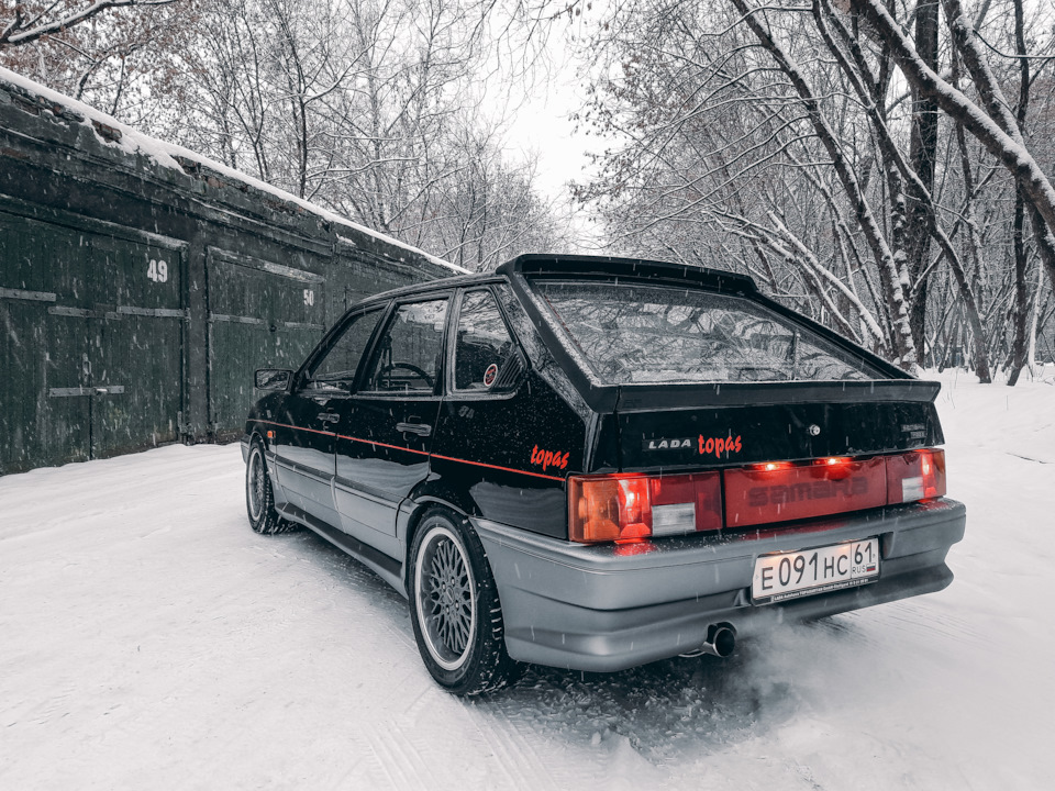 Зимние фотокарточки — Lada 21091, 1,1 л, 1991 года | фотография | DRIVE2