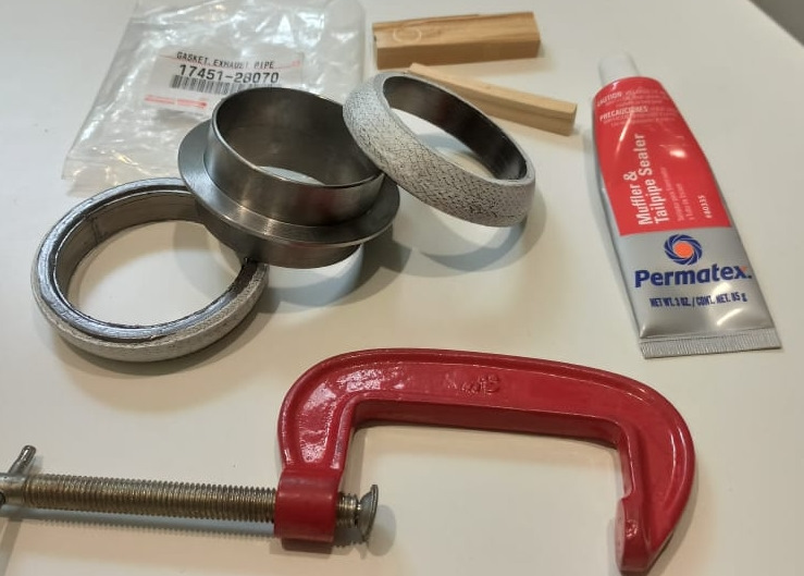 1745128070 Кольцо уплотнительное глушителя Masuma 60.7x77.1x15 TOYOTA ...