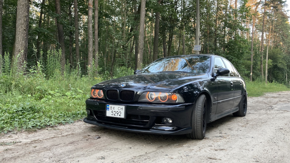Ремонт оригинального М бампера — BMW 5 series (E39), 3 л, 2001 года ...