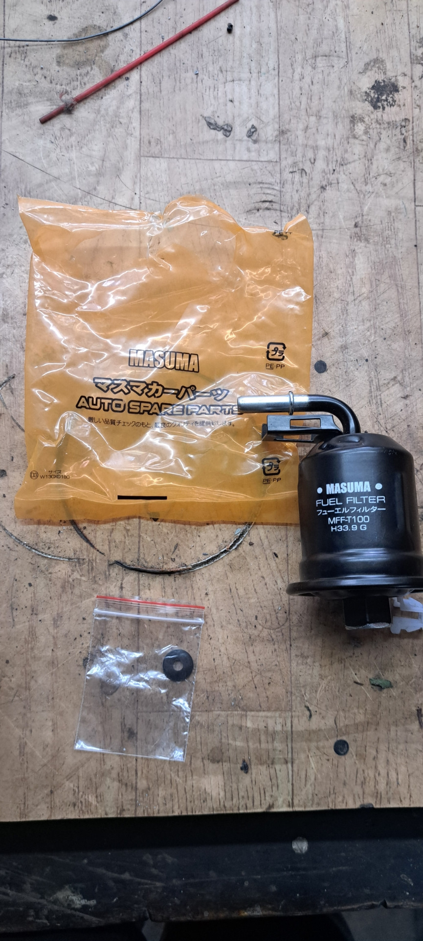 MFFT100 Фильтр топливный MASUMA | Запчасти на DRIVE2