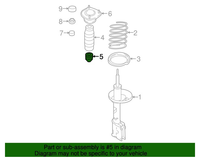 5532627000 Демпфер амортизатора KIA HYUNDAI | Запчасти на DRIVE2