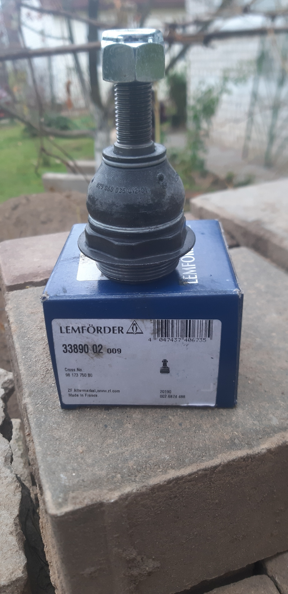 9817375080 Опора шаровая Peugeot Citroen | Запчасти на DRIVE2