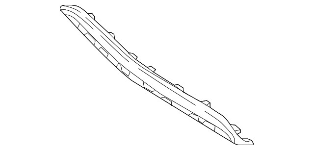 A2138857000 Накладка бампера Mercedes | Запчасти на DRIVE2