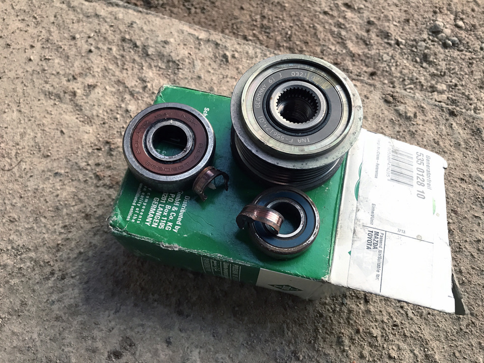 535012810 Механизм свободного хода генератора INA | Запчасти на DRIVE2