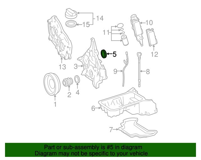 A2729970045 Кольцо уплотнительное головки блока Mercedes | Запчасти на ...