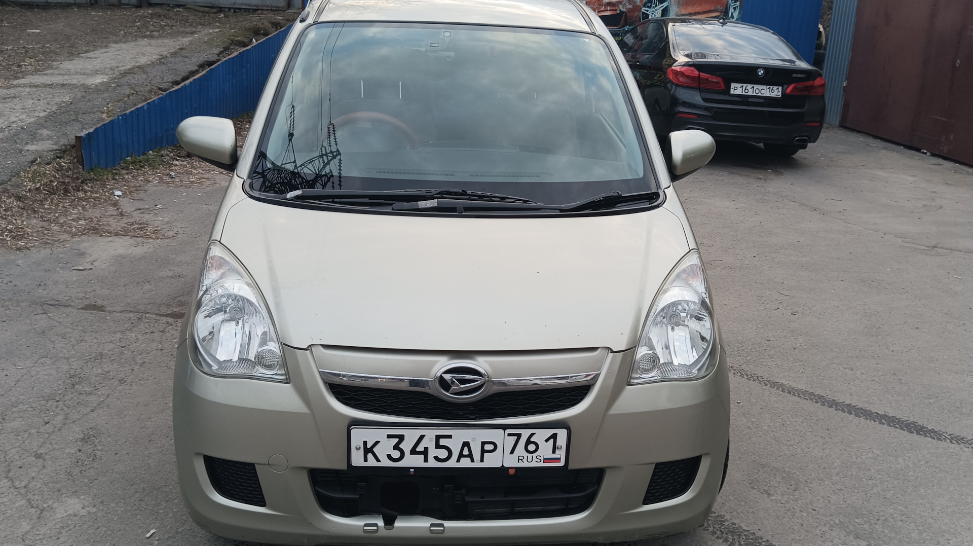 Полирнул фары — Daihatsu Mira (L275/L285), 0,7 л, 2009 года | стайлинг | DRIVE2