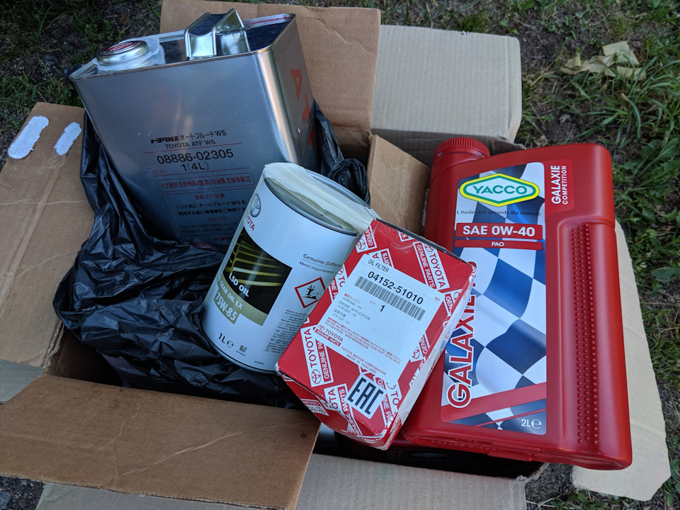 Меняем масло: двигатель, коробка, редуктор — Lexus IS-F, 4,9 л, 2010 ...